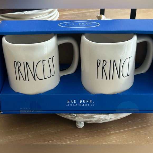 Rae Dunn | Dining | Rae Dunn Princess And Prince Mug Set | Poshmark